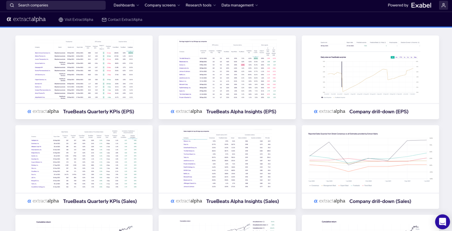 Exabel and ExtractAlpha partner to launch alternative data insights platform | Exabel