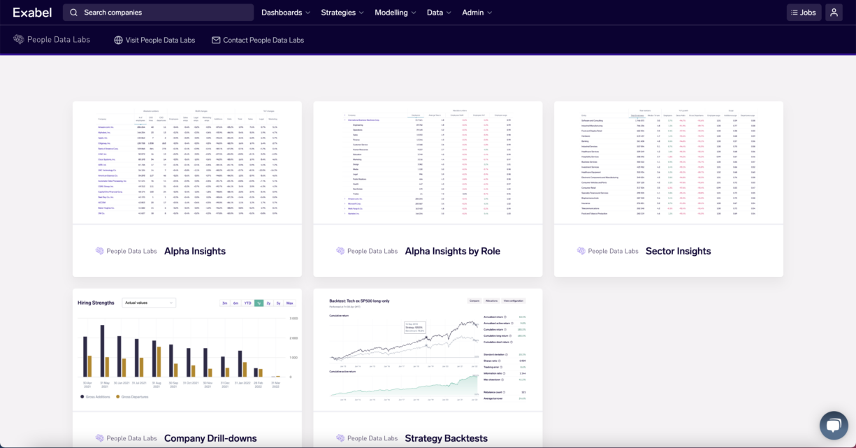 Exabel and People Data Labs collaborate to launch new Insights Platform | Exabel