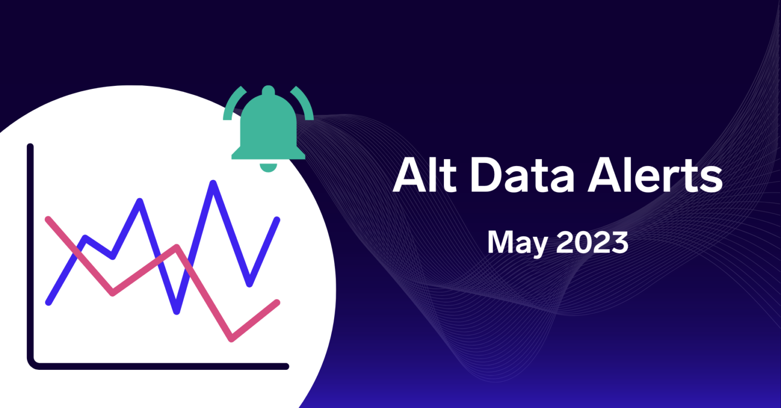 Alt Data Alerts - May 2023 | Exabel
