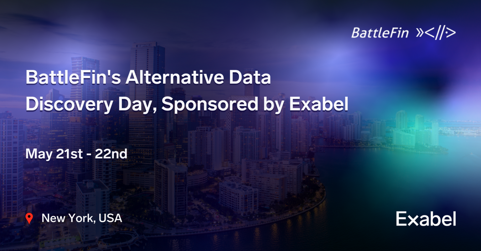 Exabel at BattleFin New York - May 2024 | Exabel